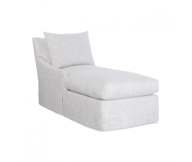 CR Laine Living Room Enzo One Arm Chaise (29.5W) 4655-19L - Studio 882 ...