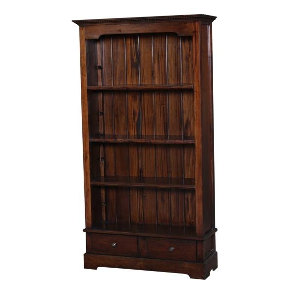 Bramble Home Office Manchester 2 Drawer Bookcase 10326 | Hickory ...