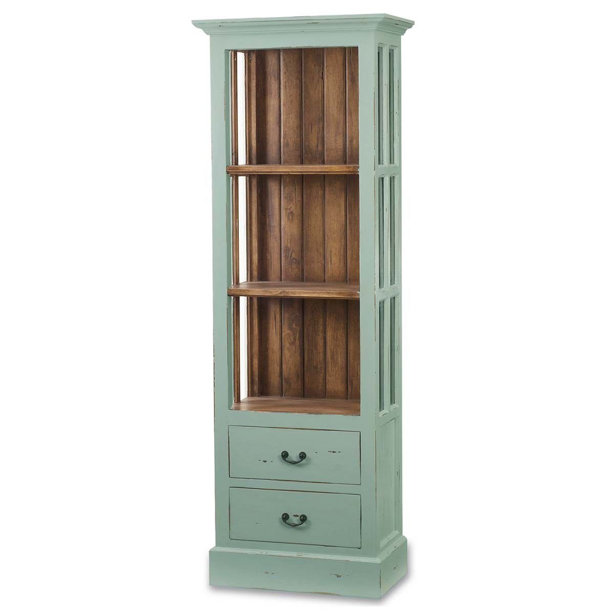 Bramble Home Office Cape Cod Bookcase with out Doors 21812 | Hickory ...