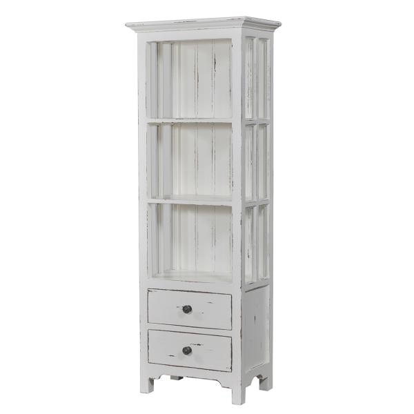 Bramble Home Office Aries Bookcase with out Door 23645 | Hickory ...