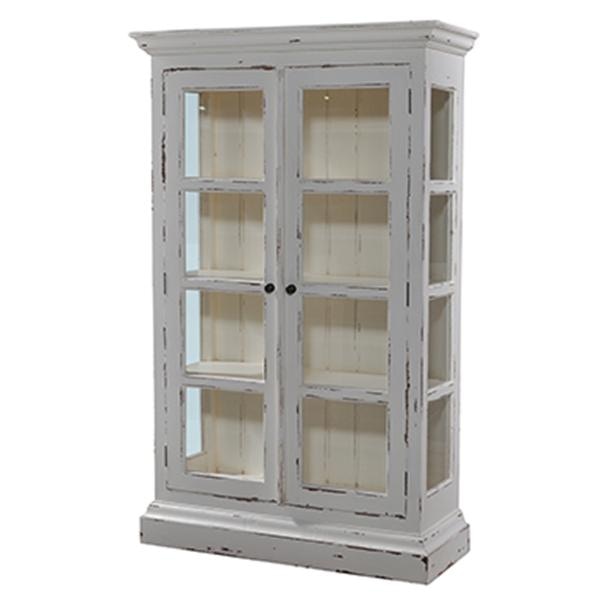 Bramble Living Room Ashton 2 Door Display Cabinet 23681 | Hickory ...