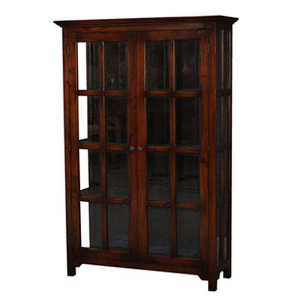 Bramble Home Office Aries Glass Door Bookcase 23768 - Brownlee's ...