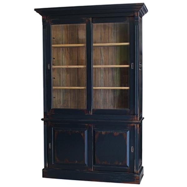 Bramble Home Office Hudson 88" Bookcase with 2 Sliding Doors 25976 - J ...