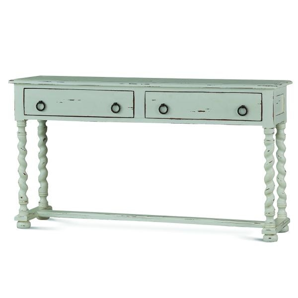 Bramble Living Room Regency 2 Drawer Console 26081 - Lenoir Empire ...
