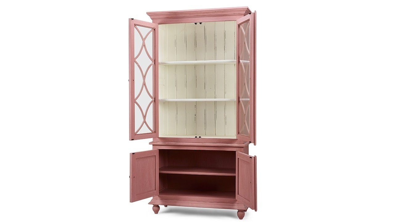 Bramble Living Room Hamilton Display Cabinet 26637 | Hickory Furniture ...