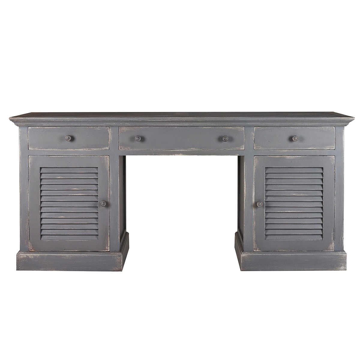 Bramble Home Office Shutter Desk 27011 - Brownlee's Furniture ...