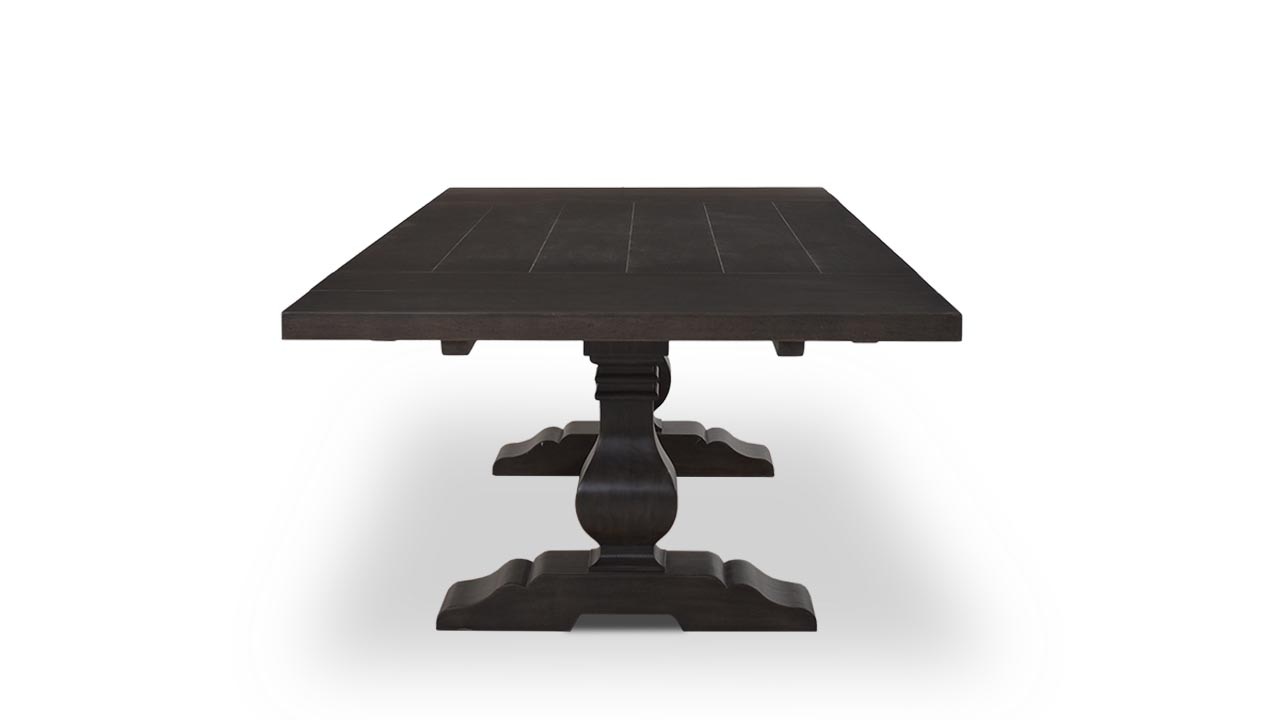 Bramble Casual Dining Trestle Extension Table 96" extends to 120" 27486 ...