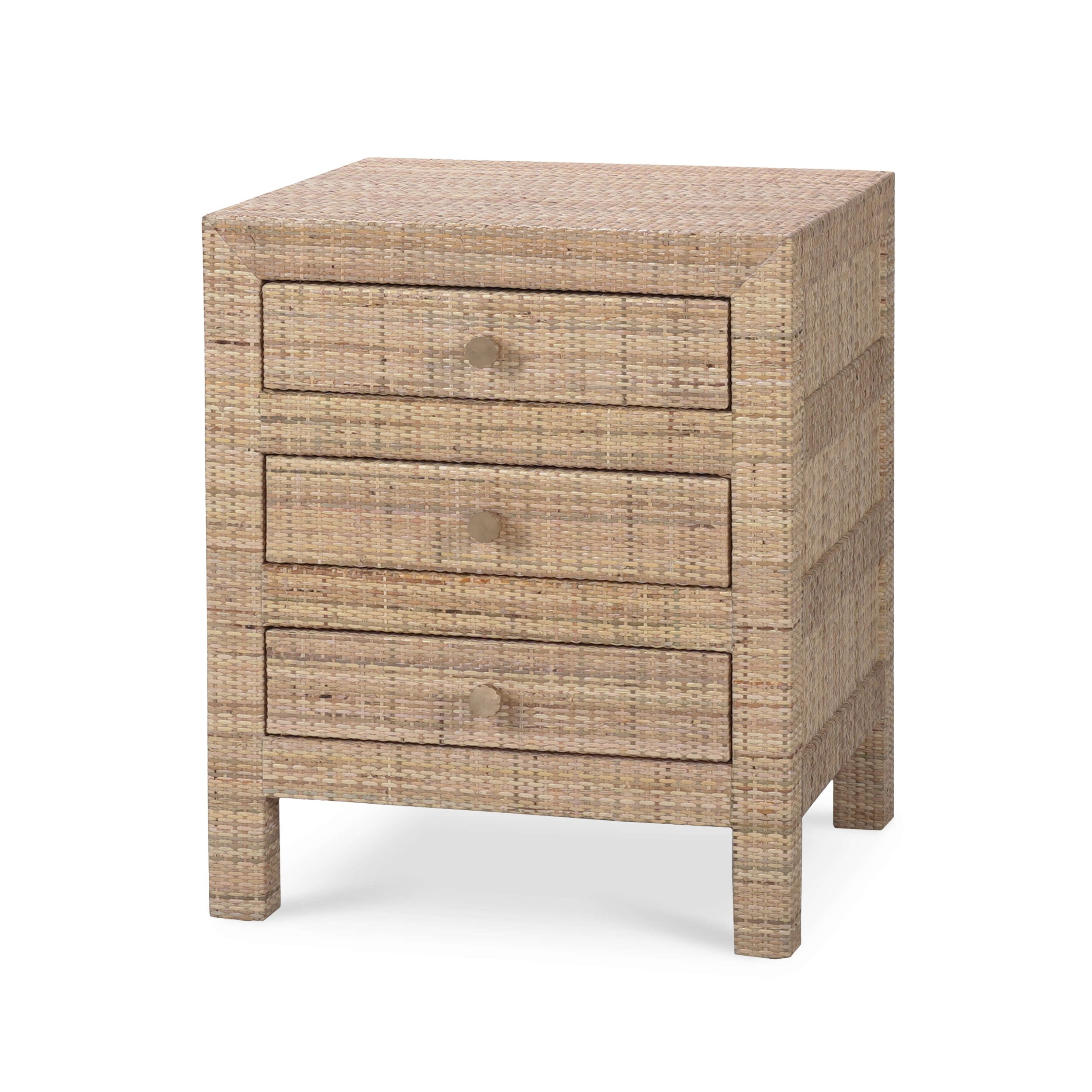 Bramble Living Room Kagu End Table with Rattan 27974 | Hickory ...