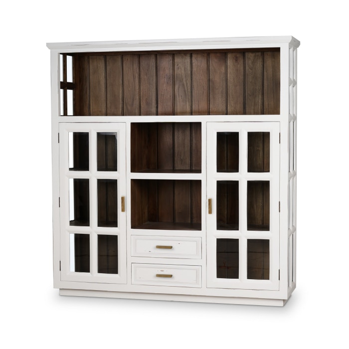 Bramble Living Room Dakota 2 Door 2 Drawer Display Cabinet 28241 - High ...