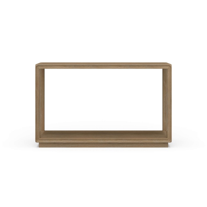 Bramble Living Room Cohan Small Console Table with Wood Shelf 28505 ...