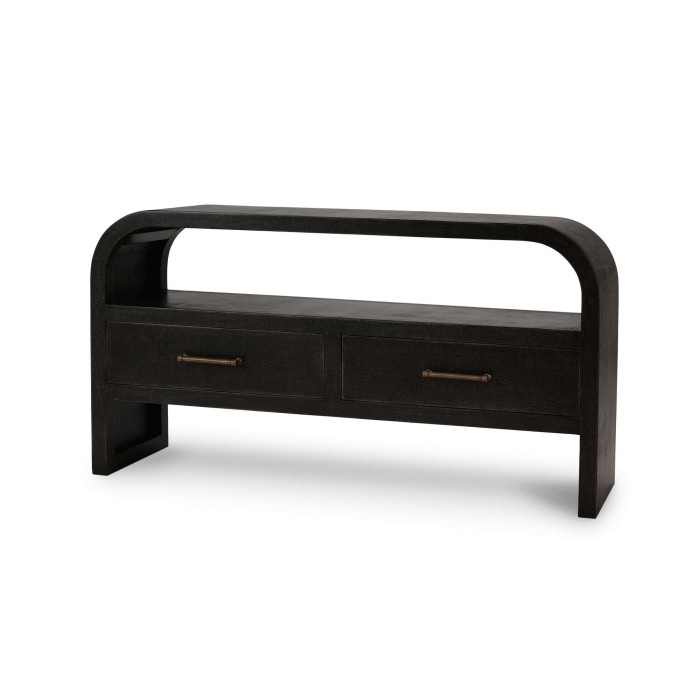 Bramble Living Room Vannes Console Table with 2 Drawers 28527 - J&K ...