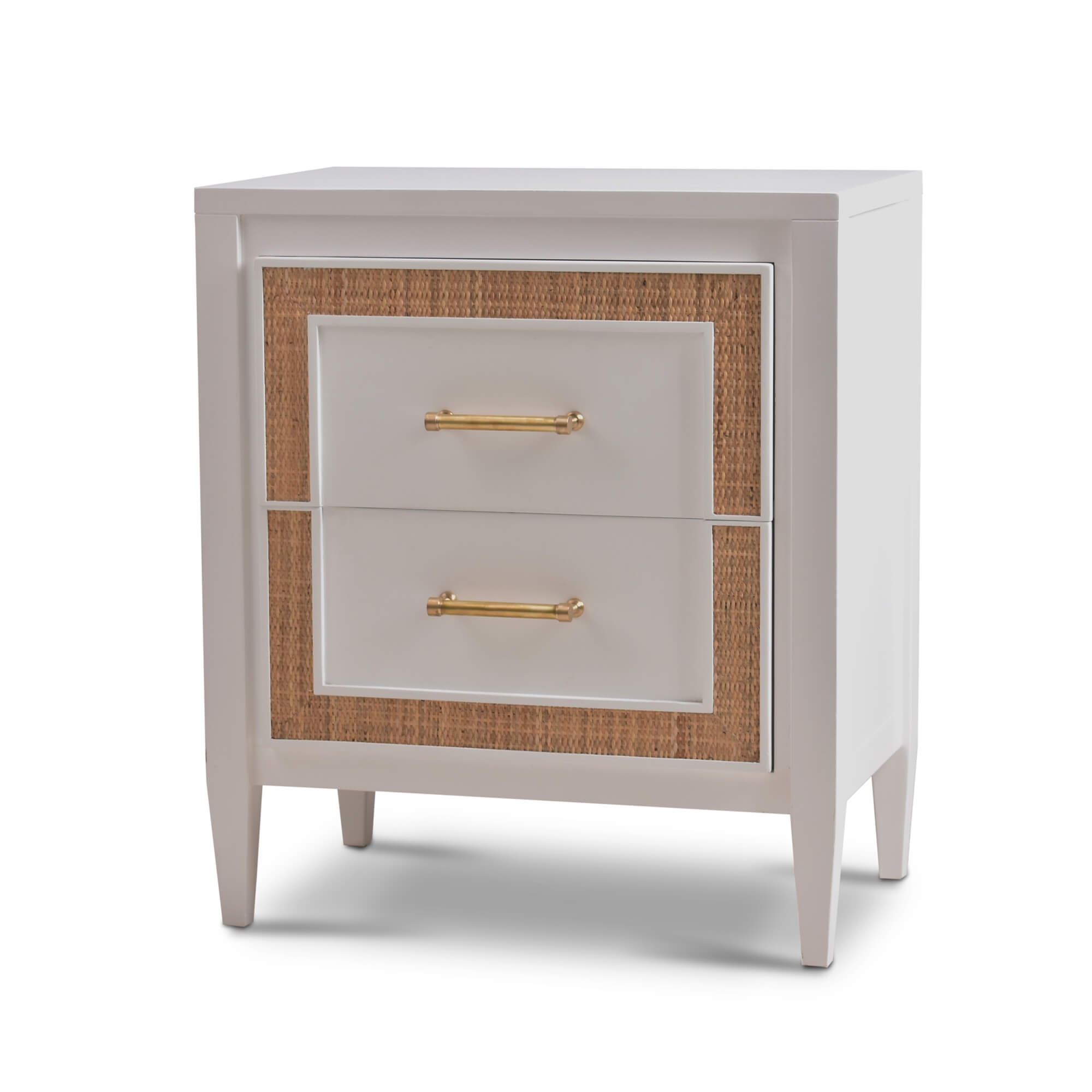 Bramble Bedroom Belgravia Bedside Table with Rattan 76558 | Hickory ...