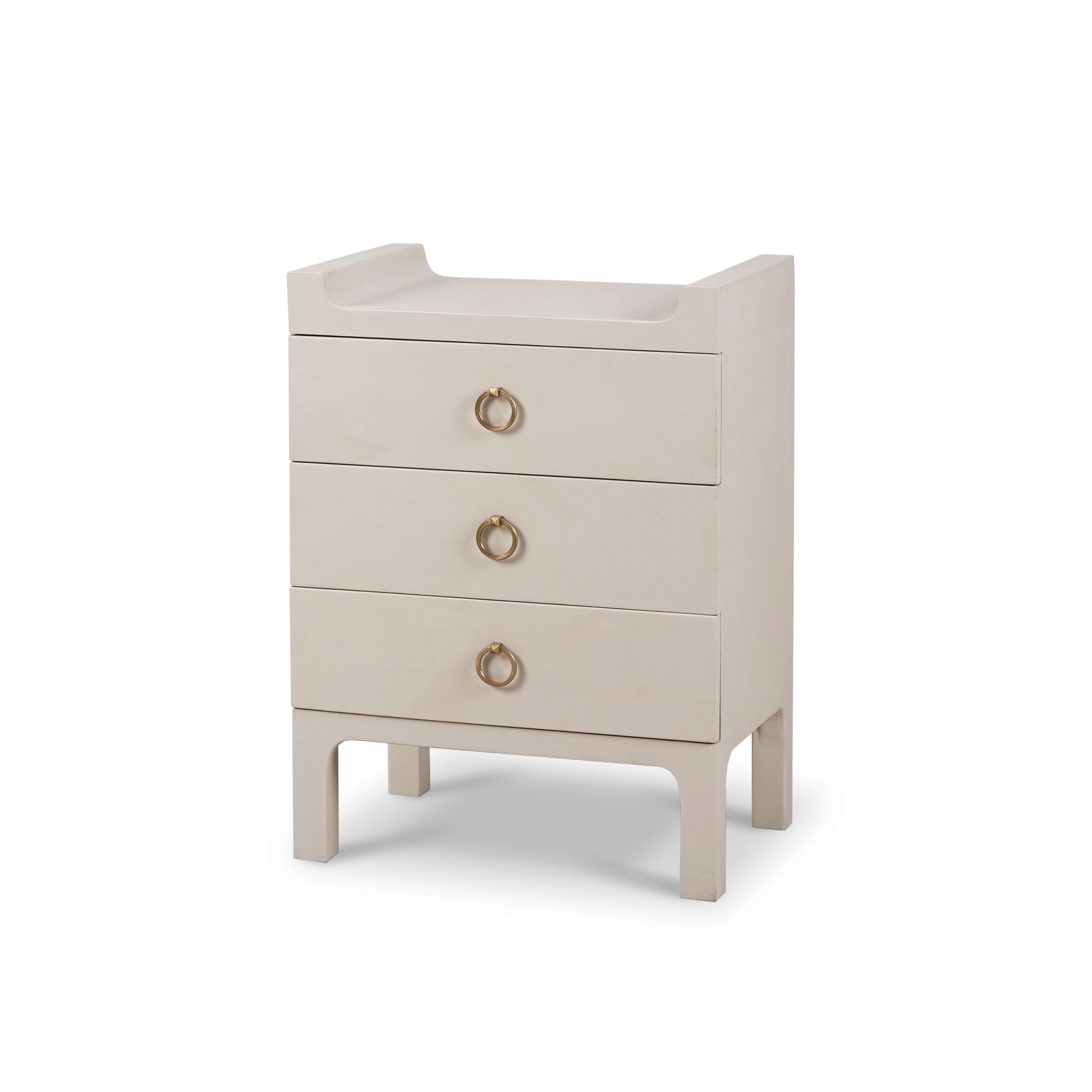 Bramble Bedroom Fulham Linen Wrapped Nightstand 76583 Hickory Furniture Mart Hickory NC
