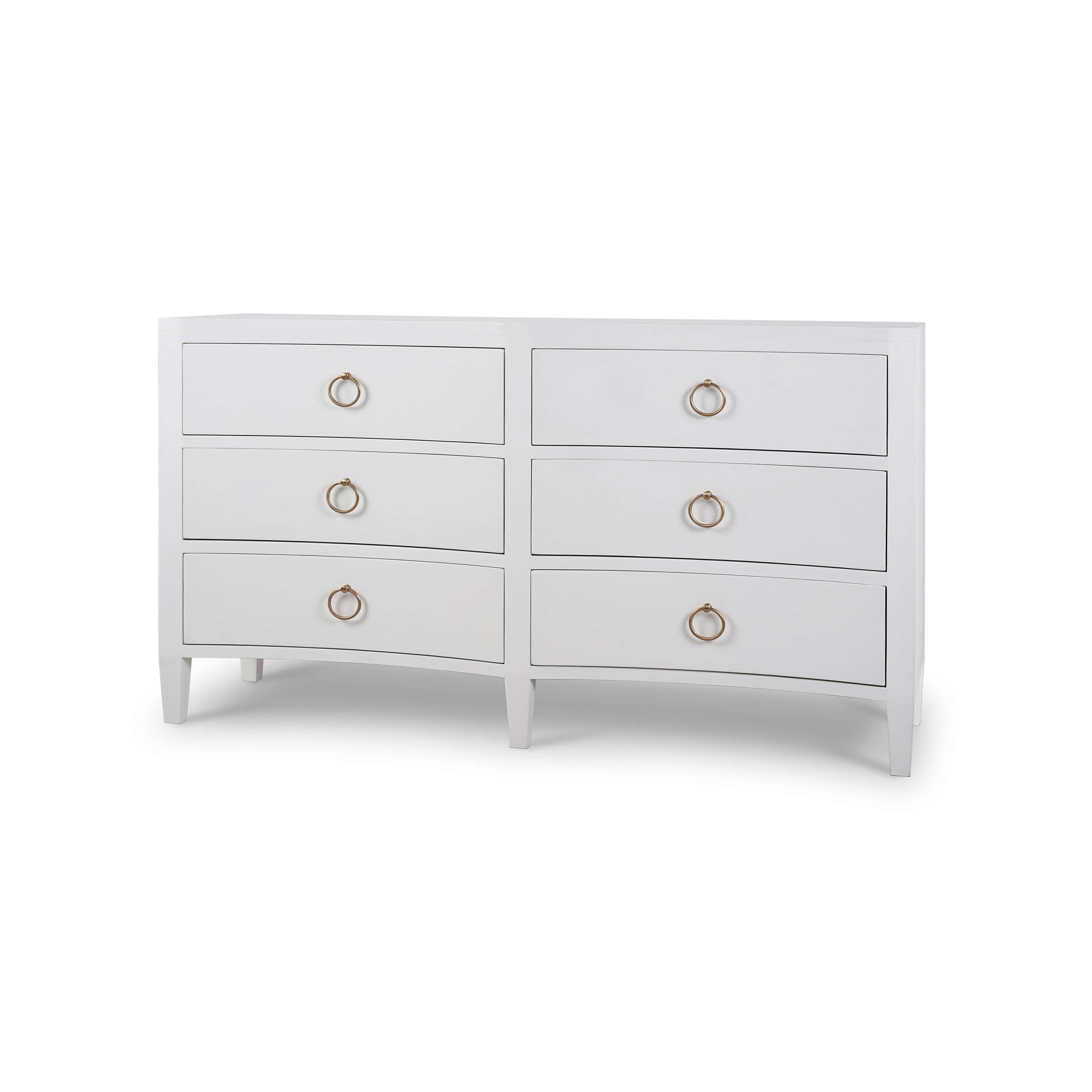 Bramble Bedroom Mornington Linen Wrapped 6 Drawer Dresser 76585 Pamaro Shop Furniture Sarasota