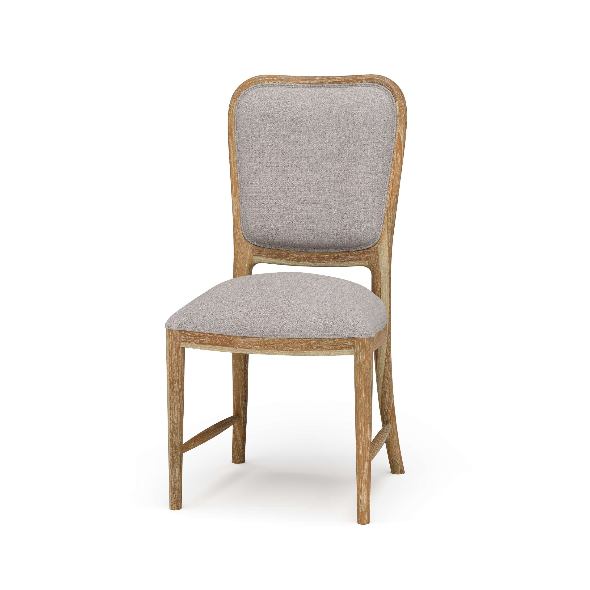Bramble Casual Dining Laurna Dining Chair with Upholstered Back - Teak ...