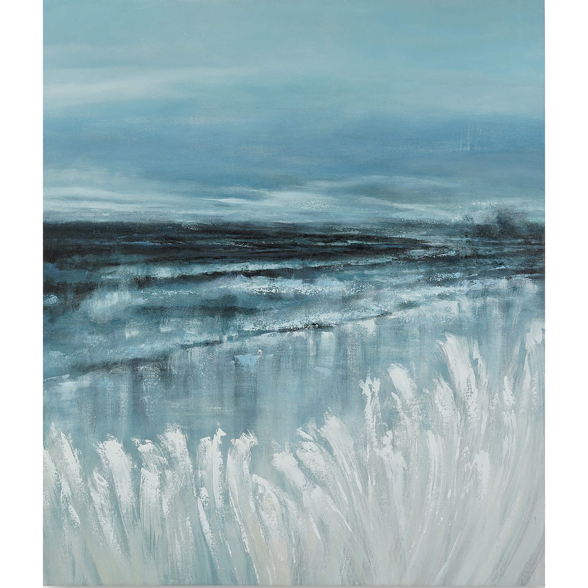 Bramble Art Blue Lagoon on Canvas 16 x 20 with Frame C1003 | Hickory ...