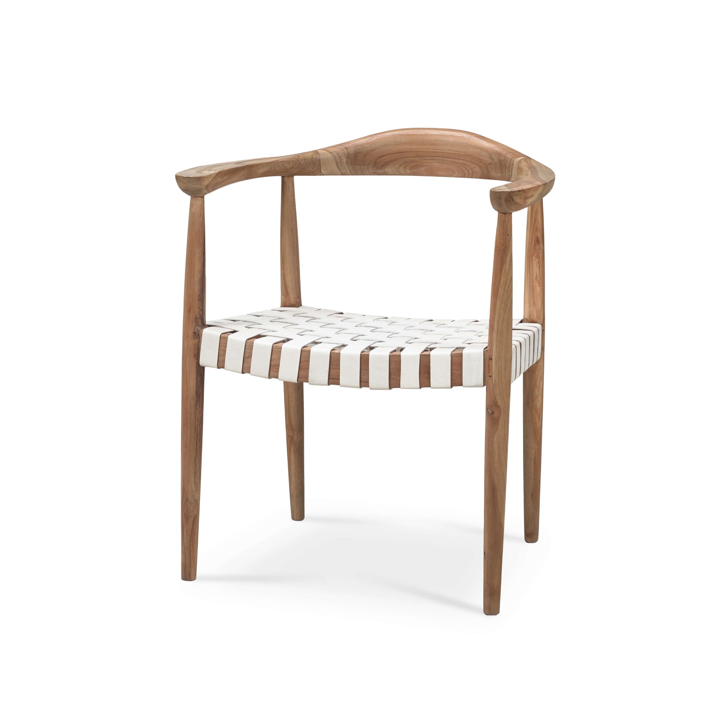 Bramble Living Room Louis Chair - Teak 85078 - High Country Furniture ...