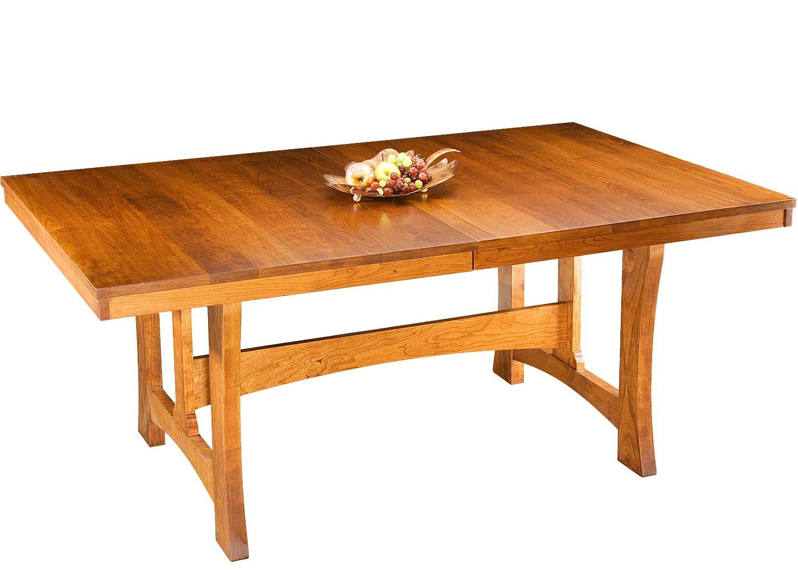 Mission Trestle Table with Two 20 Inch Leaves GAT71980