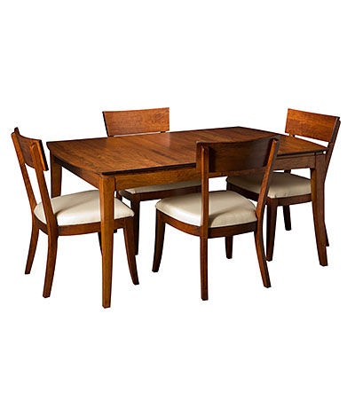 Gat Creek Casual Dining Sabin 84 Inch Table with One 20 Inch Leaf 81966 ...