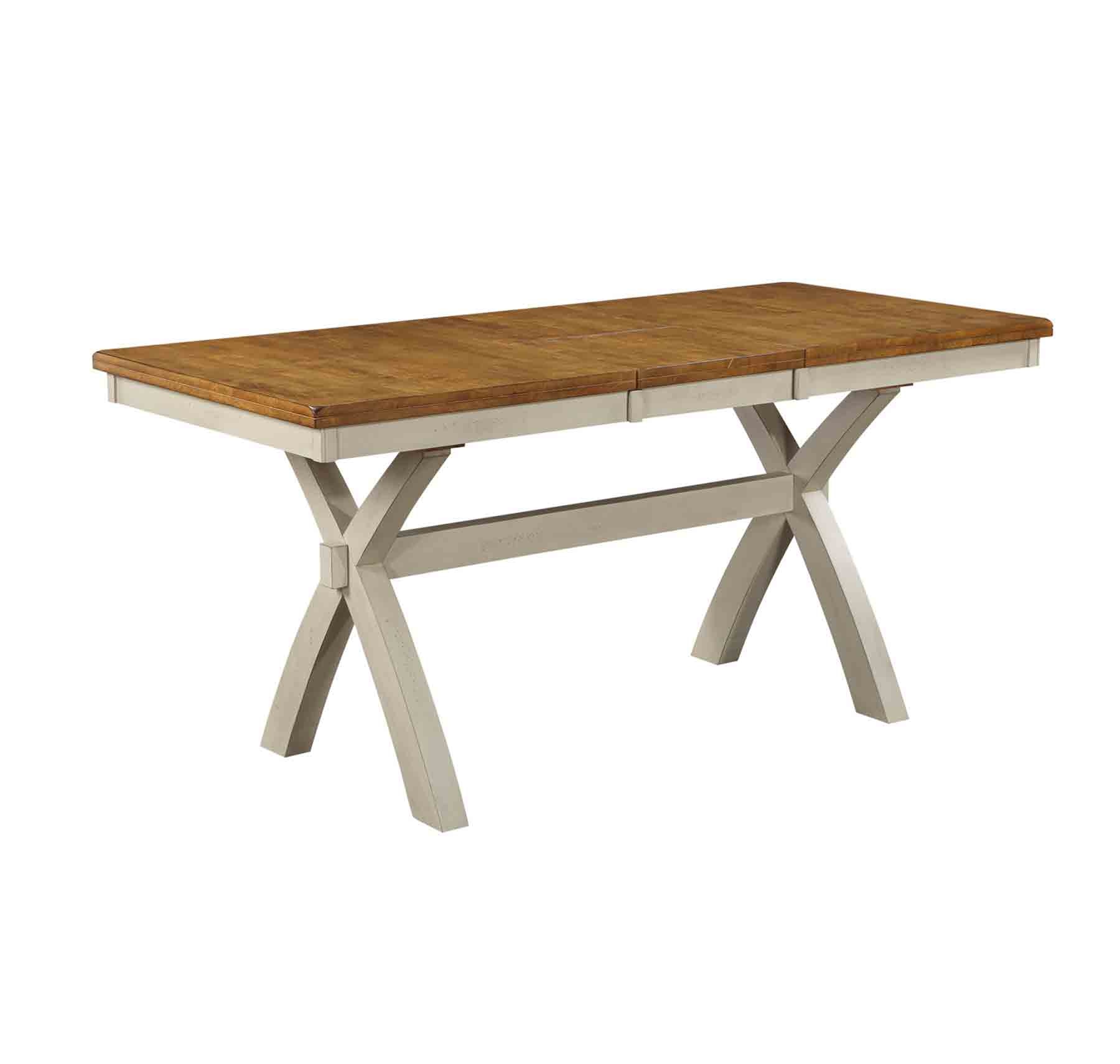 Tennessee Enterprises Casual Dining Quinton X-Leg Extension Gathering ...