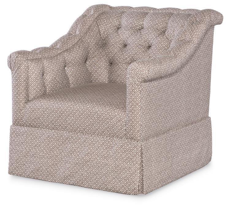 Elizabeth Skirted Swivel Chair HIH2103SW