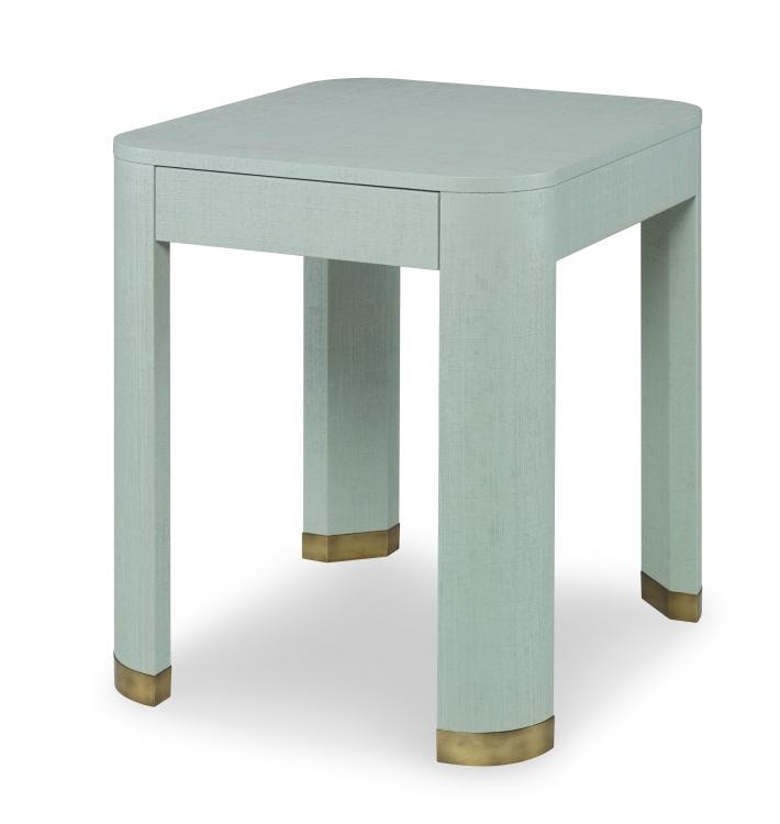 Raffia end table store