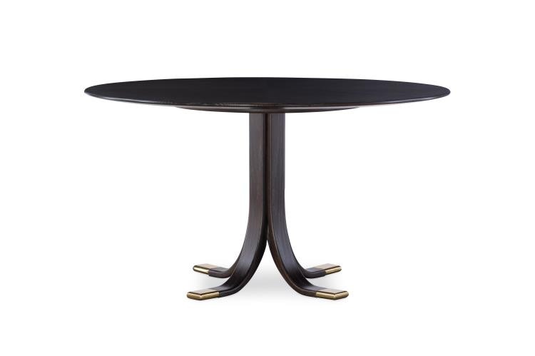 Christopher 54 Round Dining Table With Christopher Base