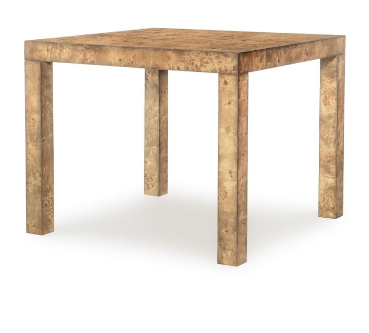 Highland House Bar and Game Room Parsons Burl Game Table HH26-111 ...