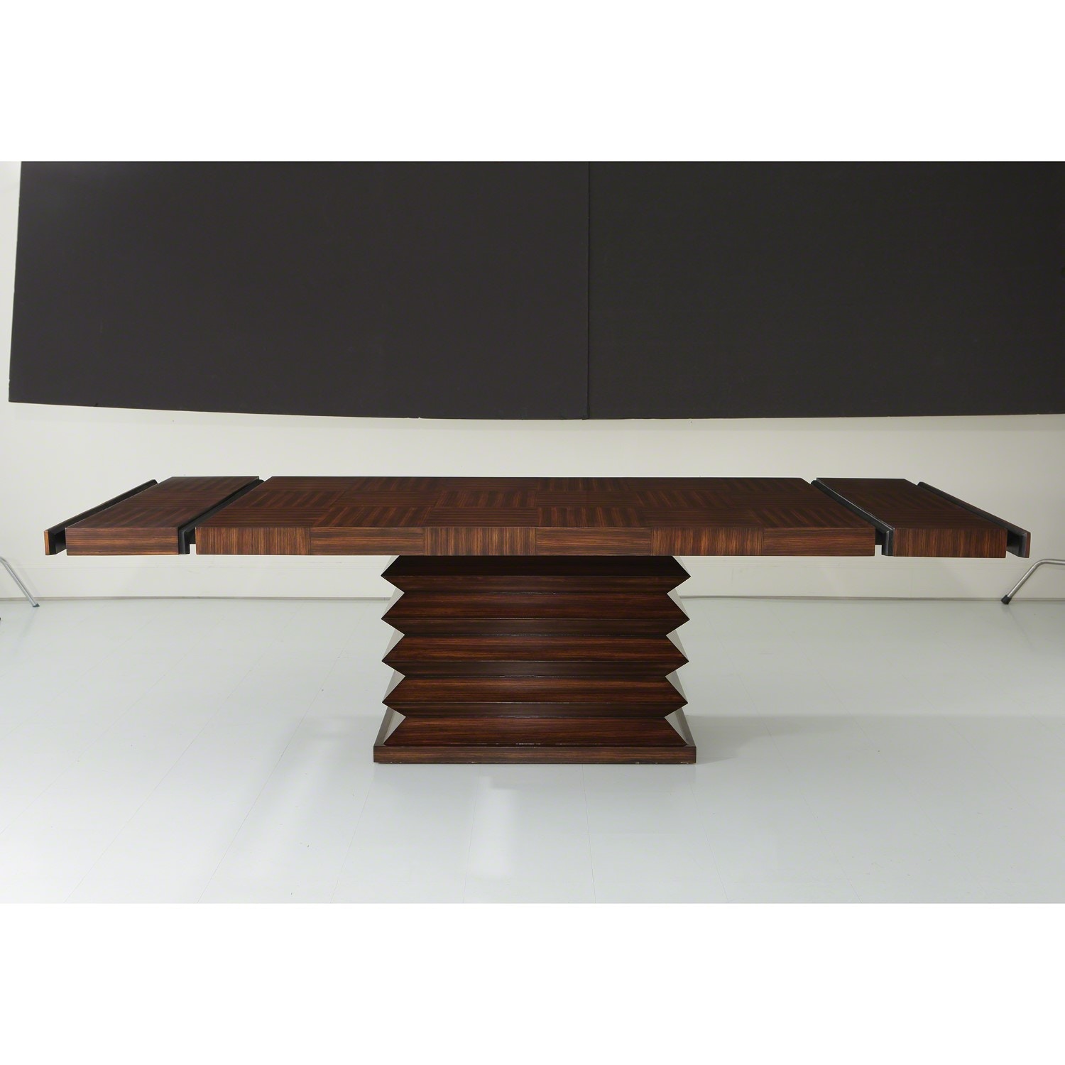Global Views Casual Dining Zig Zag Dining Table 2498 - Woodbridge Interiors - AZ, CA, PA