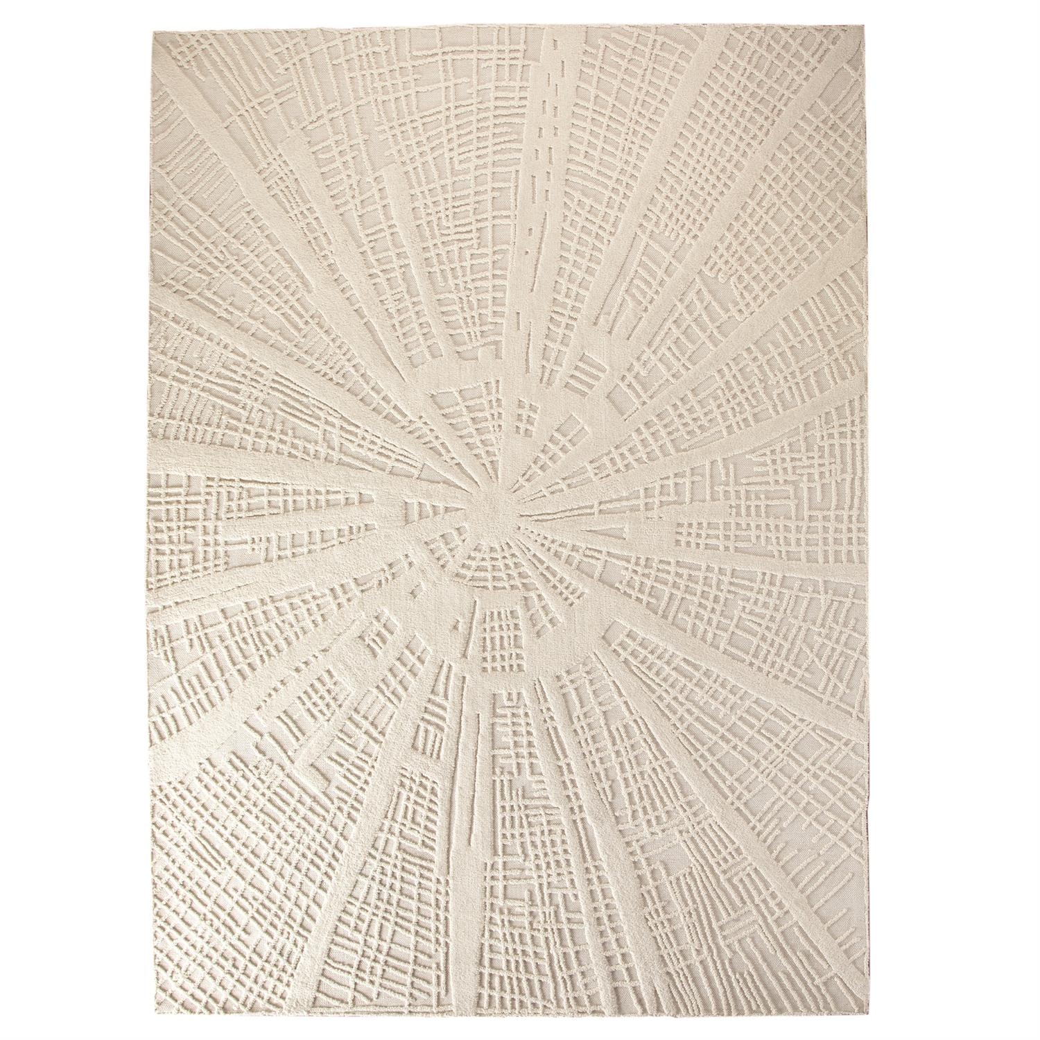 Global Views Area Rugs Vortex Rug-Ivory/Ivory-9 X 12 7.91289 - Indian ...