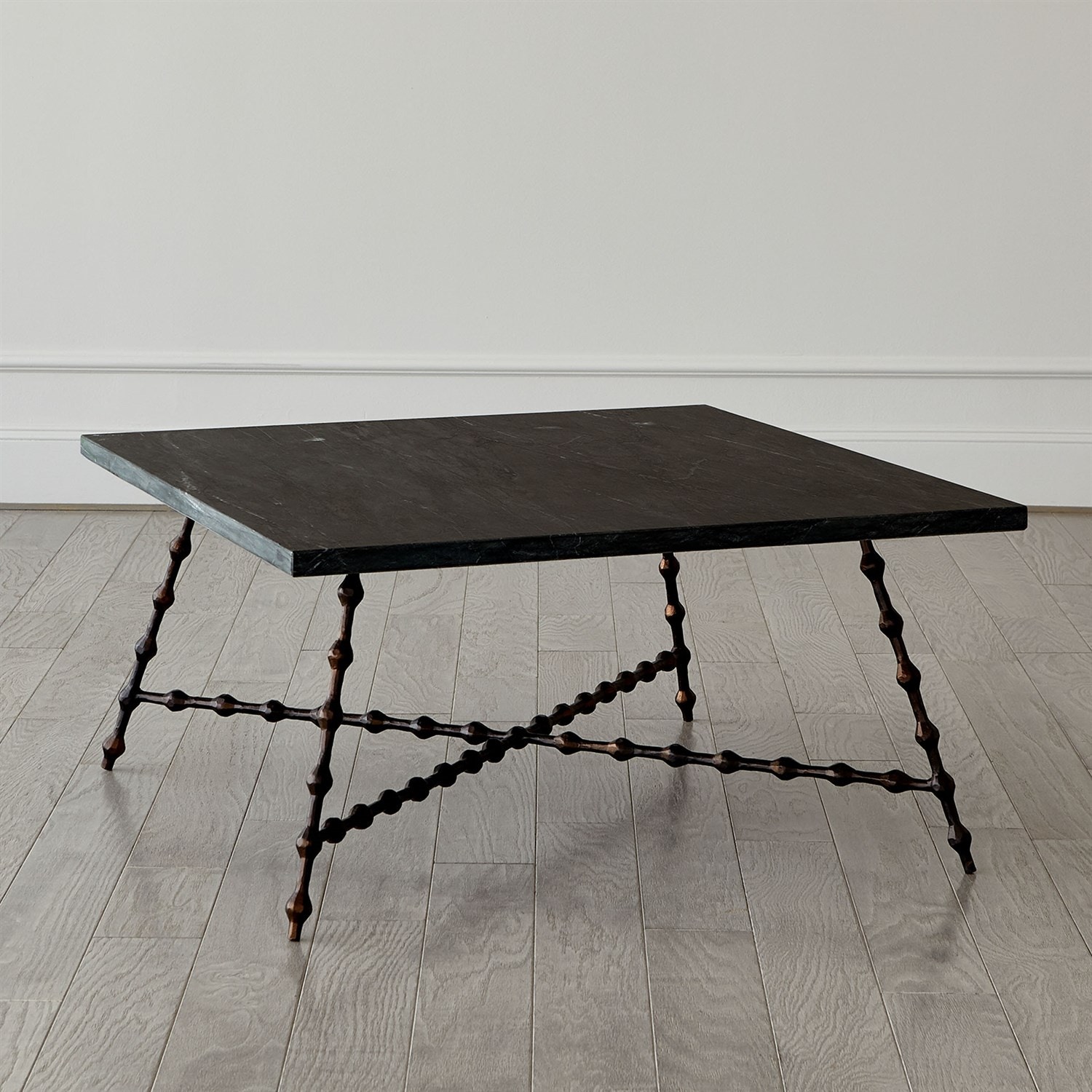 Global Views Living Room Elder Cocktail Table-Bronze ASH9.90078 ...