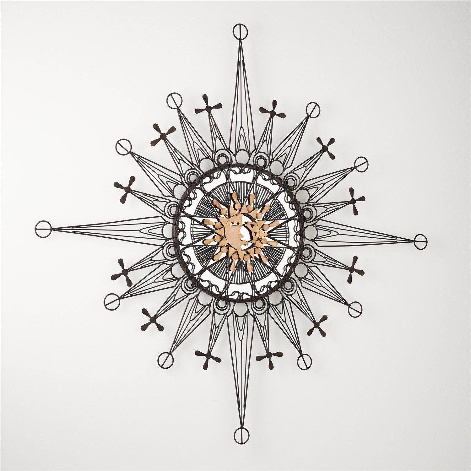 Global Views Wall Decor Soleil Mirrored Wall Decor WDS9293-GV - Pamaro ...