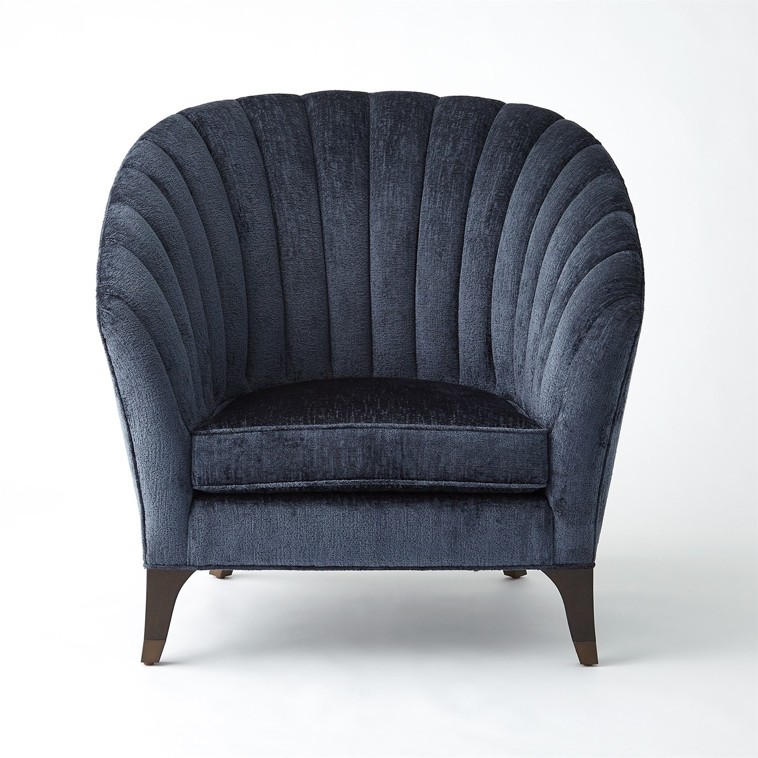 Global Views Living Room Luxe Lounge Chair-Indigo 2730 - Woodbridge ...