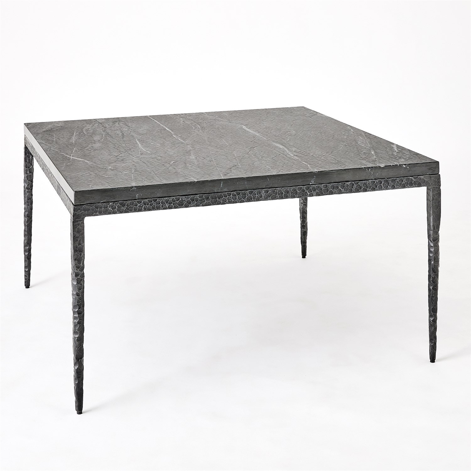 Global Views Living Room Forrester Cocktail Table-Blackened/Flamed ...