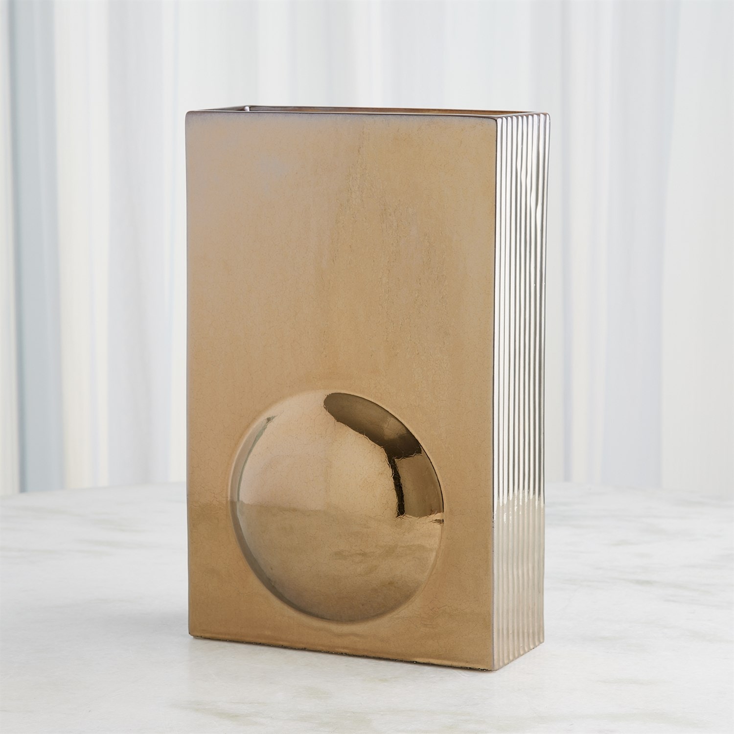 Global Views Home Accents Symbiotic Vase-Bronze-Med 1.10976 - Noel ...