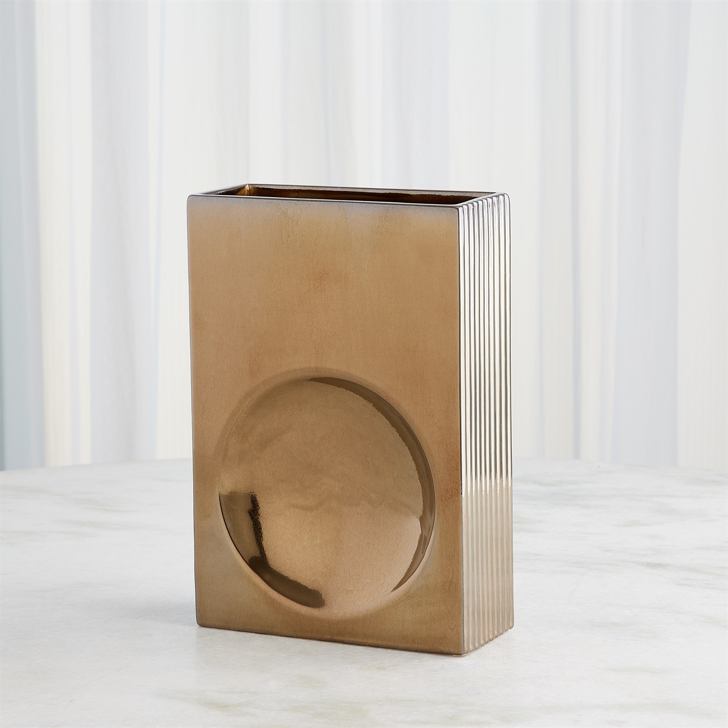 Global Views Home Accents Symbiotic Vase-Bronze-Med 1.10976 - Noel ...