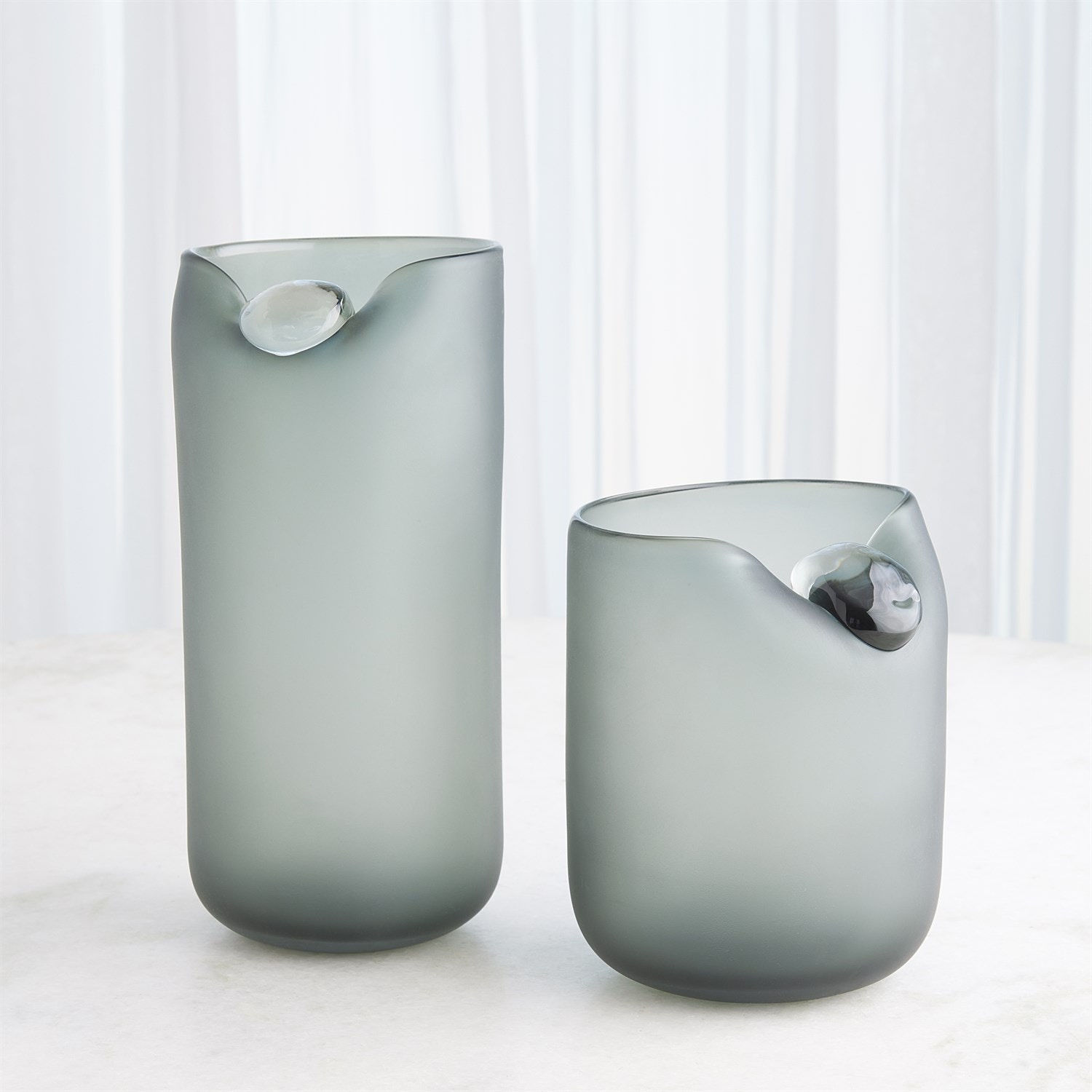 Global Views Home Accents Poise Vase-Grey-Lg 7.80741 - Woodbridge ...