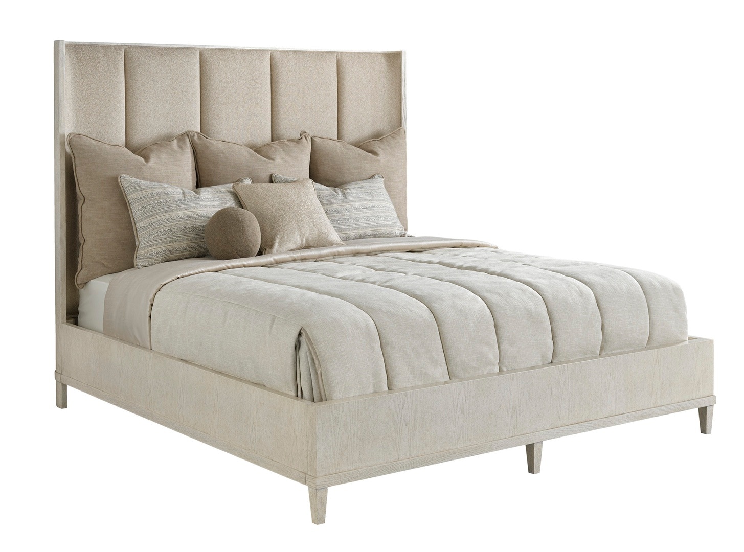 Marge Carson Bedroom Ensemble Panel Bed C-EN11 - Lenoir Empire ...