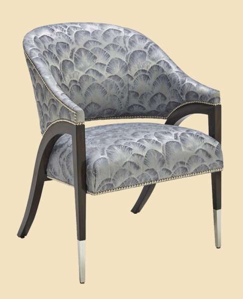 Marge Carson Living Room Max Chair MAX41 - Lenoir Empire Furniture ...