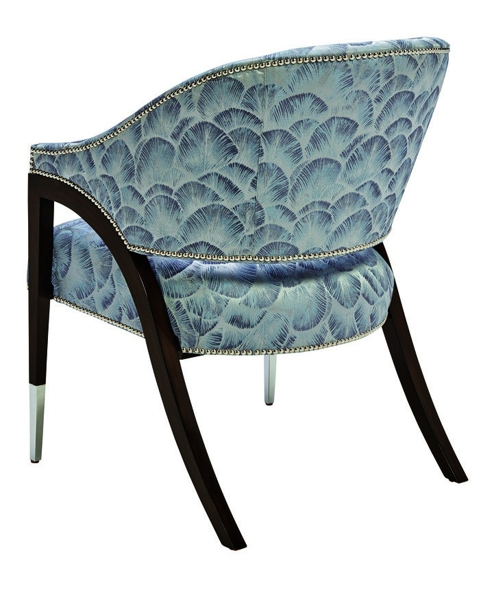 Marge Carson Living Room Max Chair MAX41 - Lenoir Empire Furniture ...