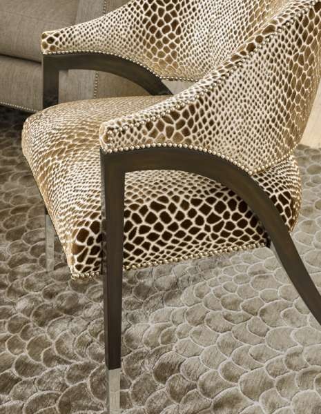 Marge Carson Living Room Max Chair MAX41 - Lenoir Empire Furniture ...