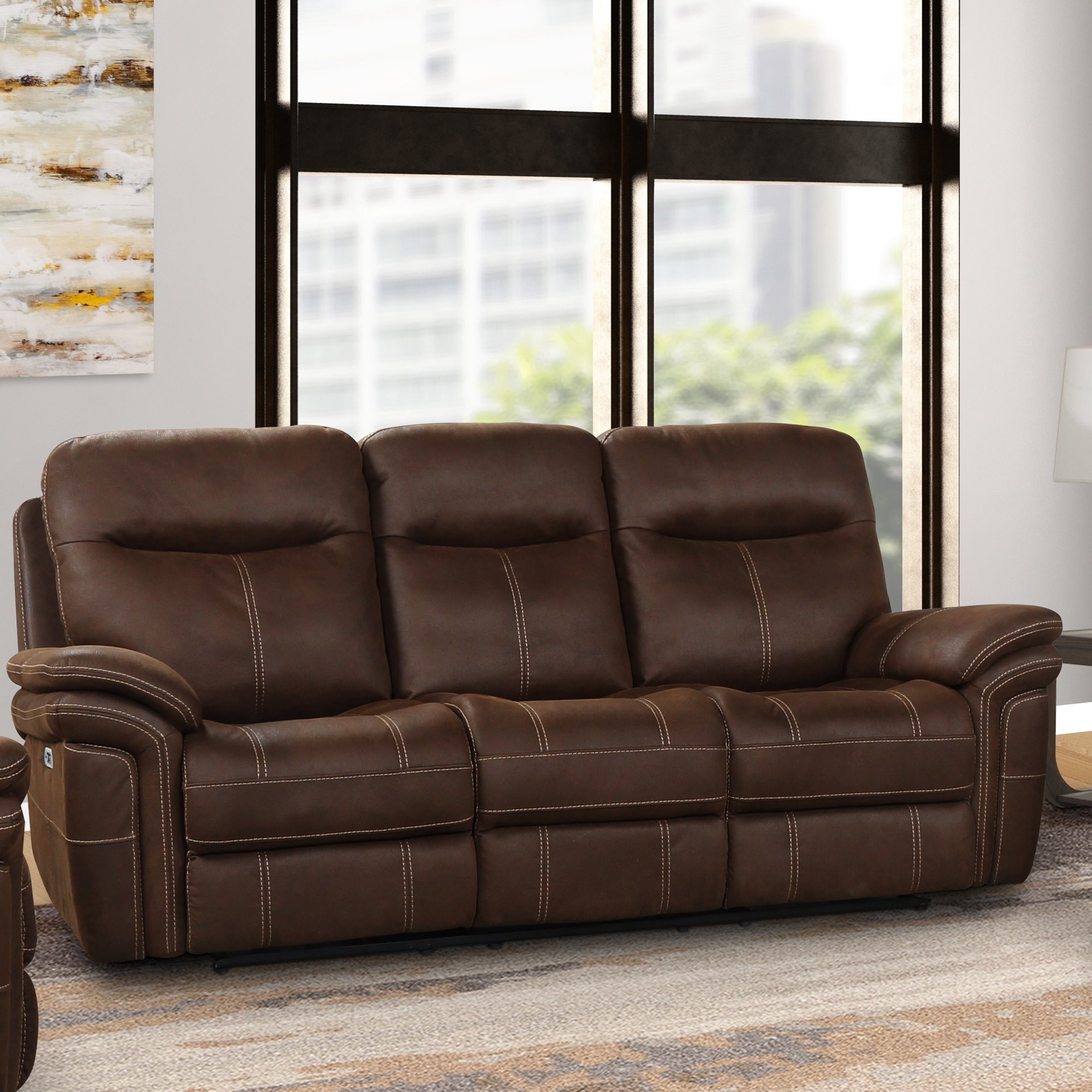 Parker Living Living Room Mason - Dark Kahlua Power Sofa MMA-832PH-DK ...