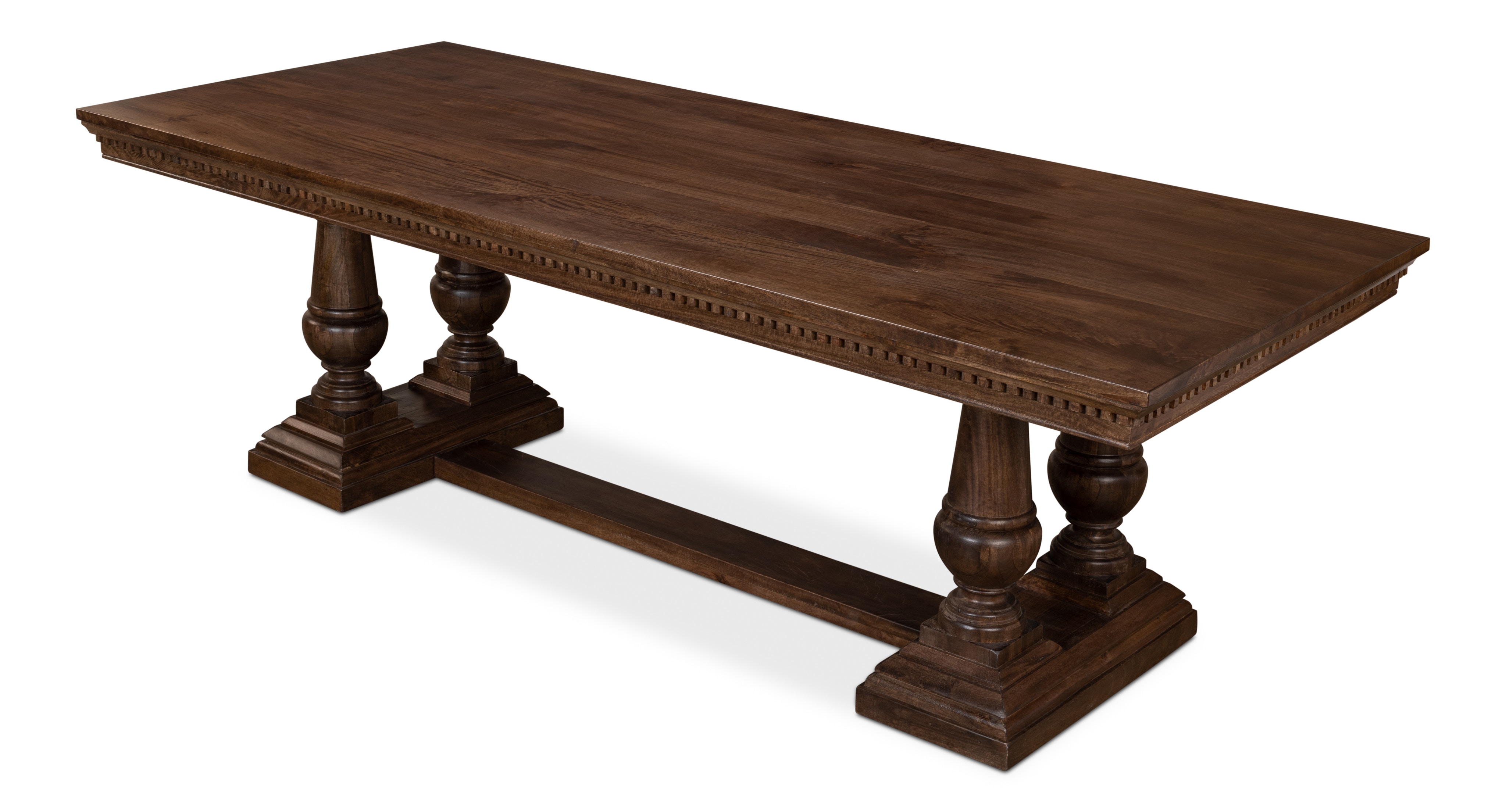 Sarreid Ltd Casual Dining Joshua Pedestal Dining Table 53641 - Noel ...