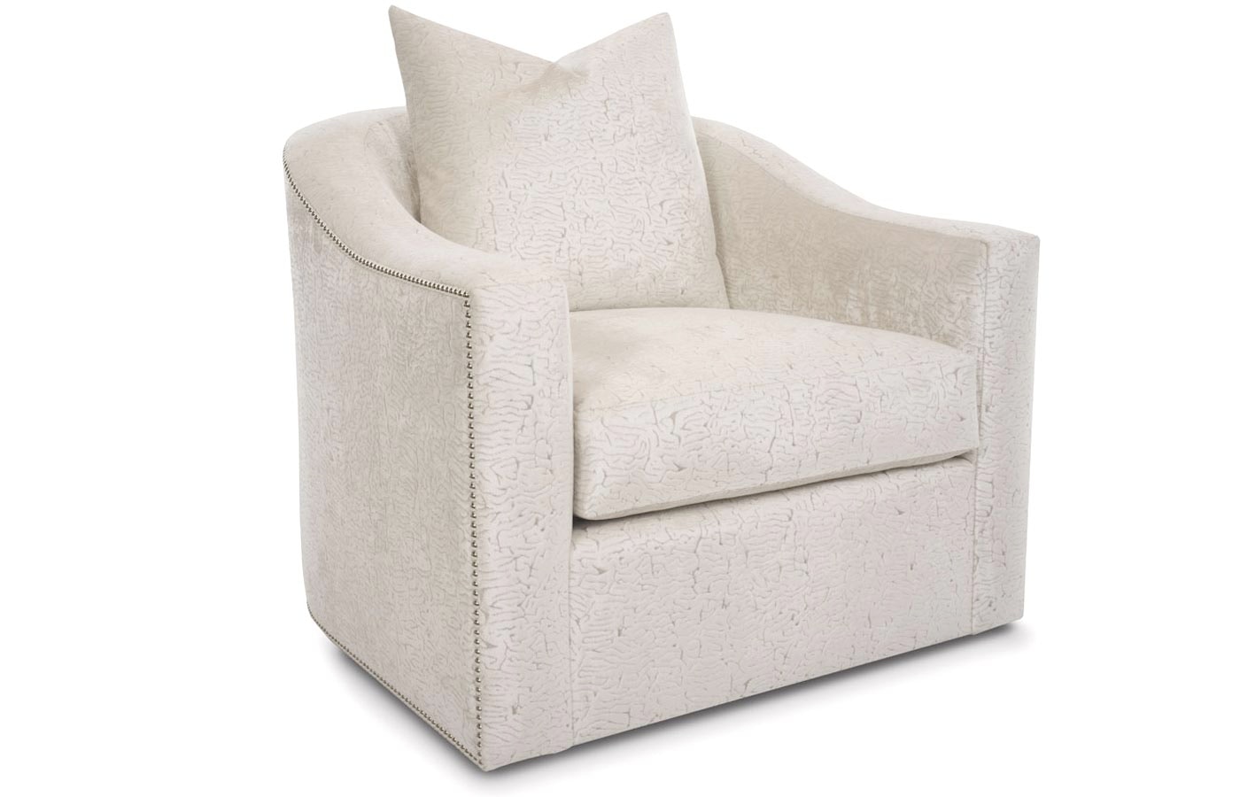 RC Furniture Living Room Caiden Swivel Chair (With Nails) - Noel ...