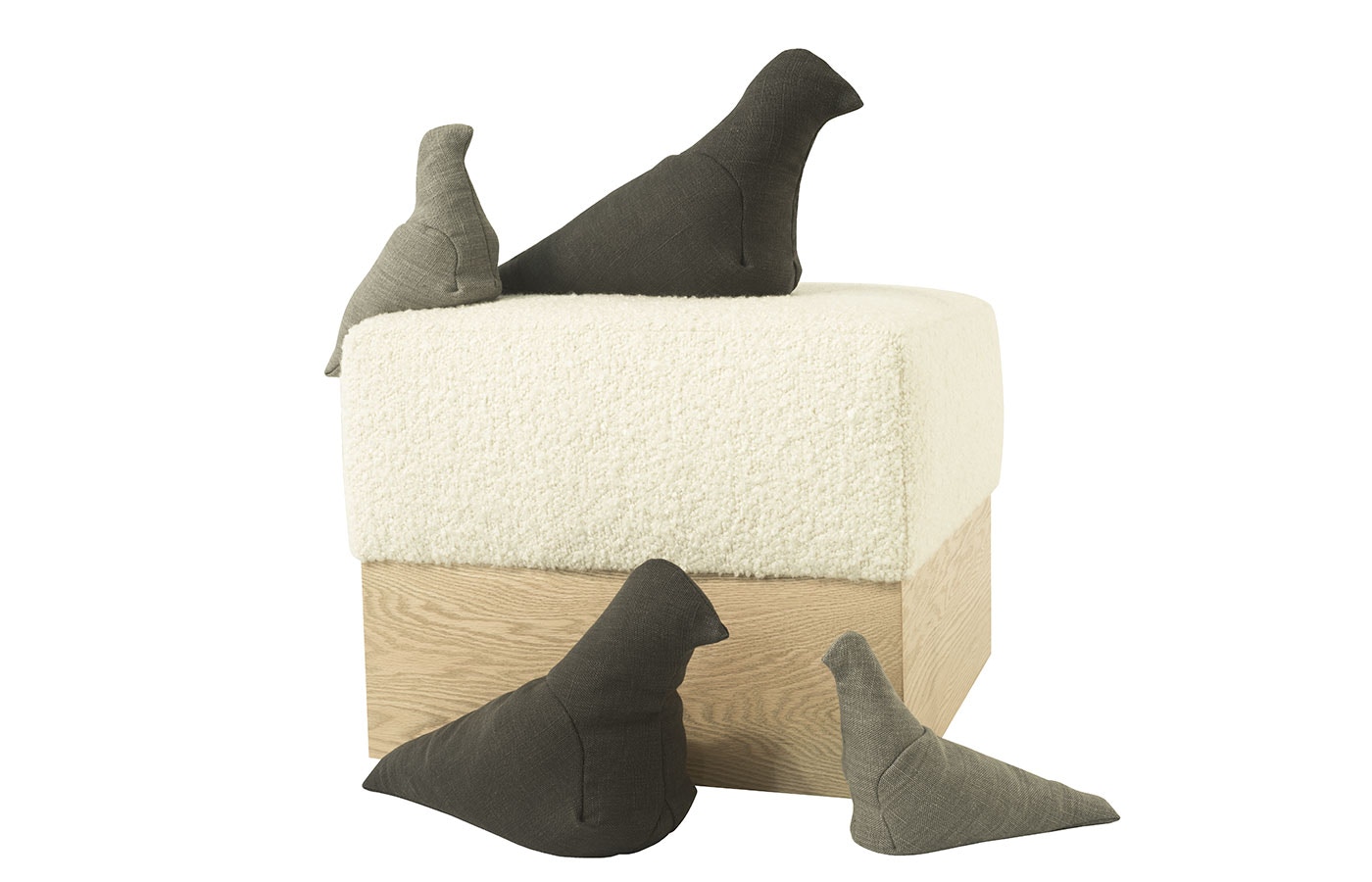 RC Furniture Decorative Pillows and Blankets Crow and Dove Pillows ...