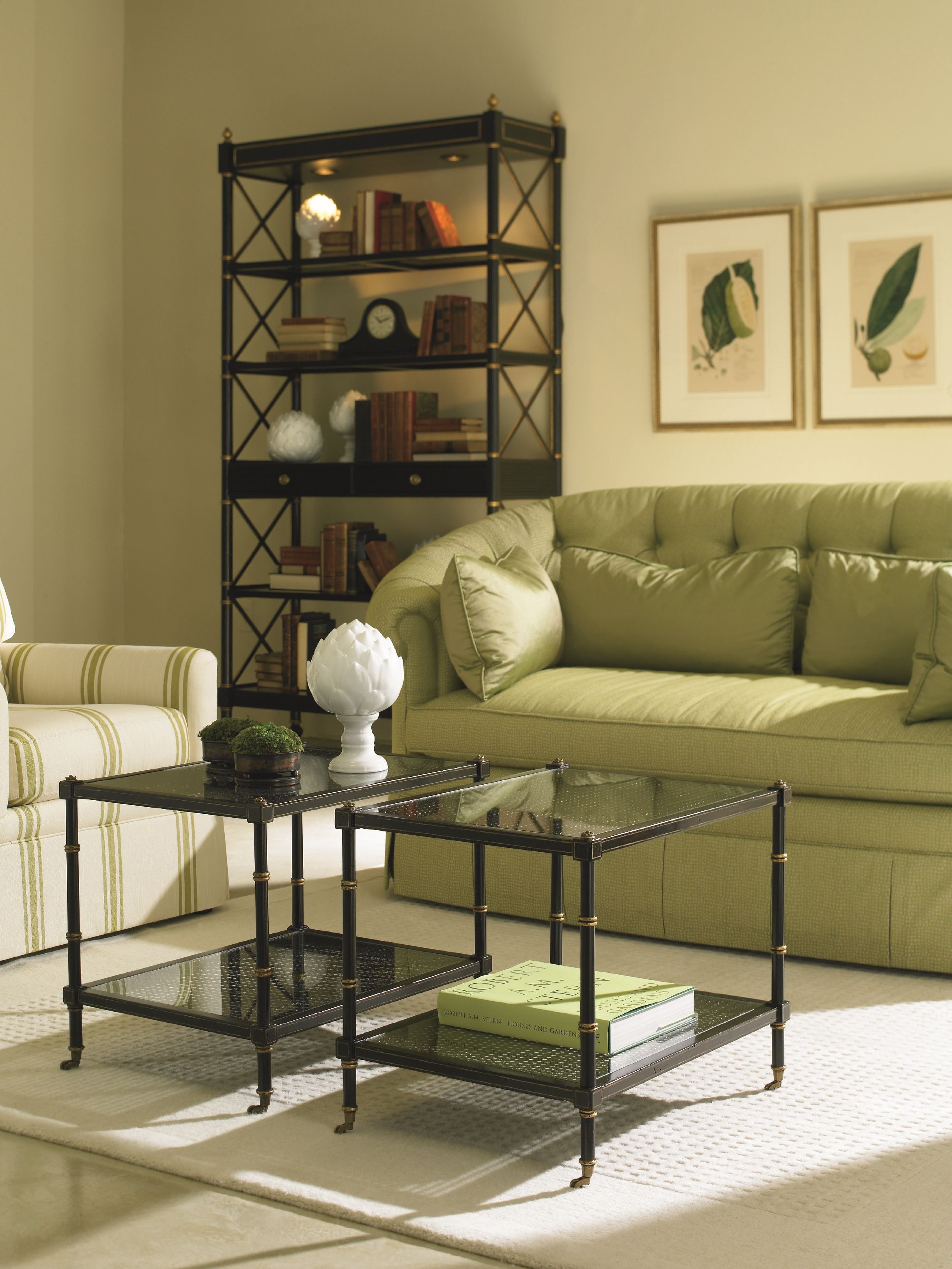 CTH Sherrill Occasional Living Room Bunching Coffee Table 960 003 Woodbridge Interiors AZ CA