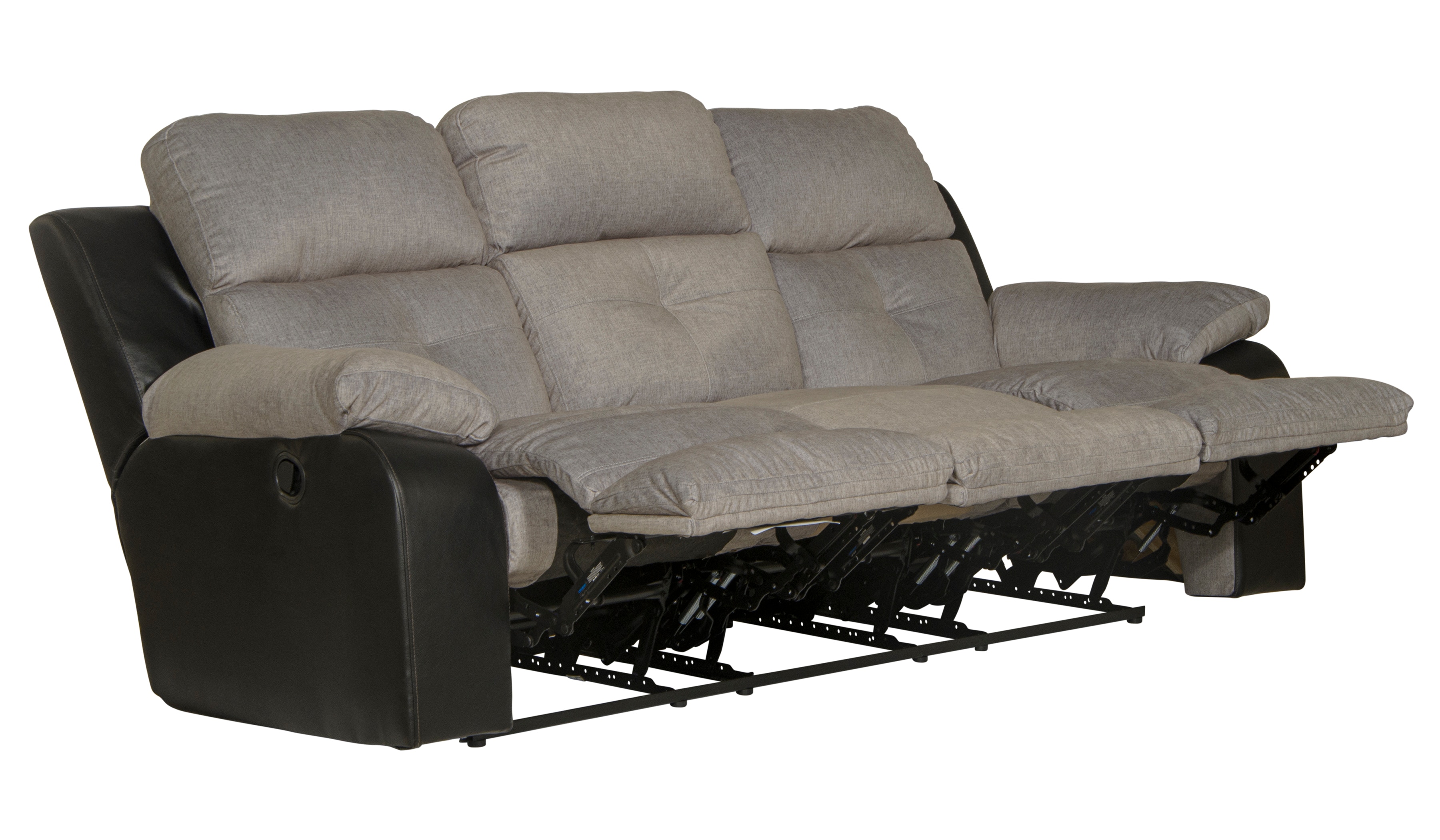 Catnapper Living Room Sofa with 3 Recliners and DDT 90 11445 | Hickory ...