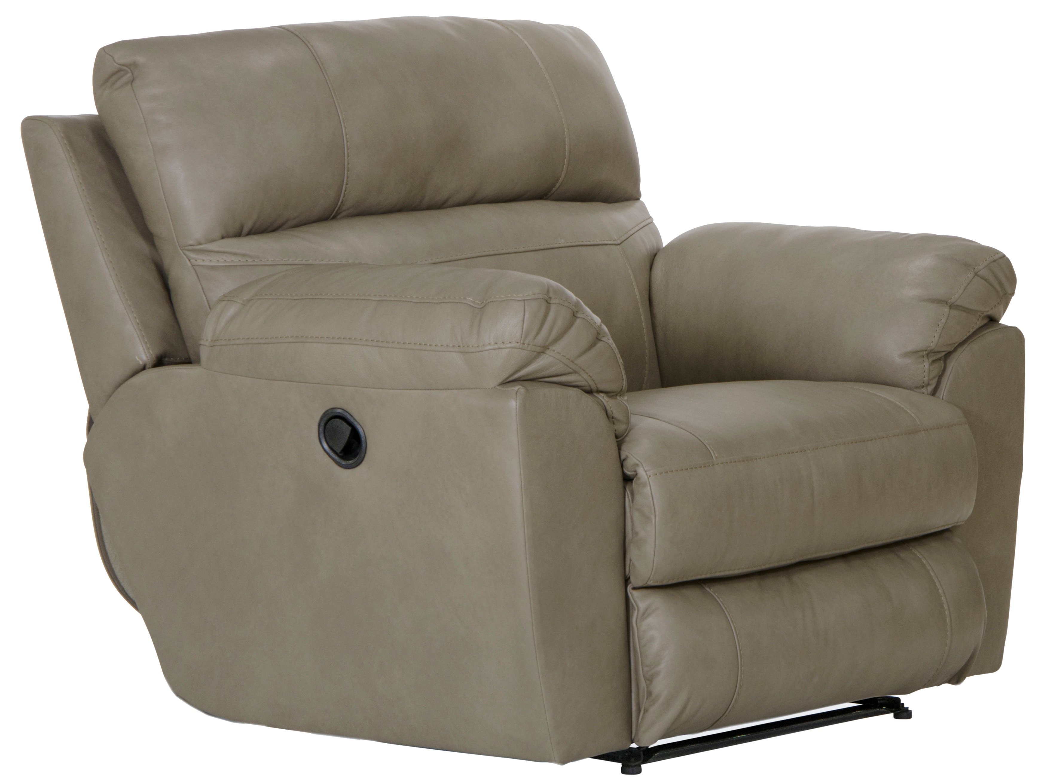 Catnapper Furniture Living Room Lay Flat Recliner 40707-Putty | Hickory ...