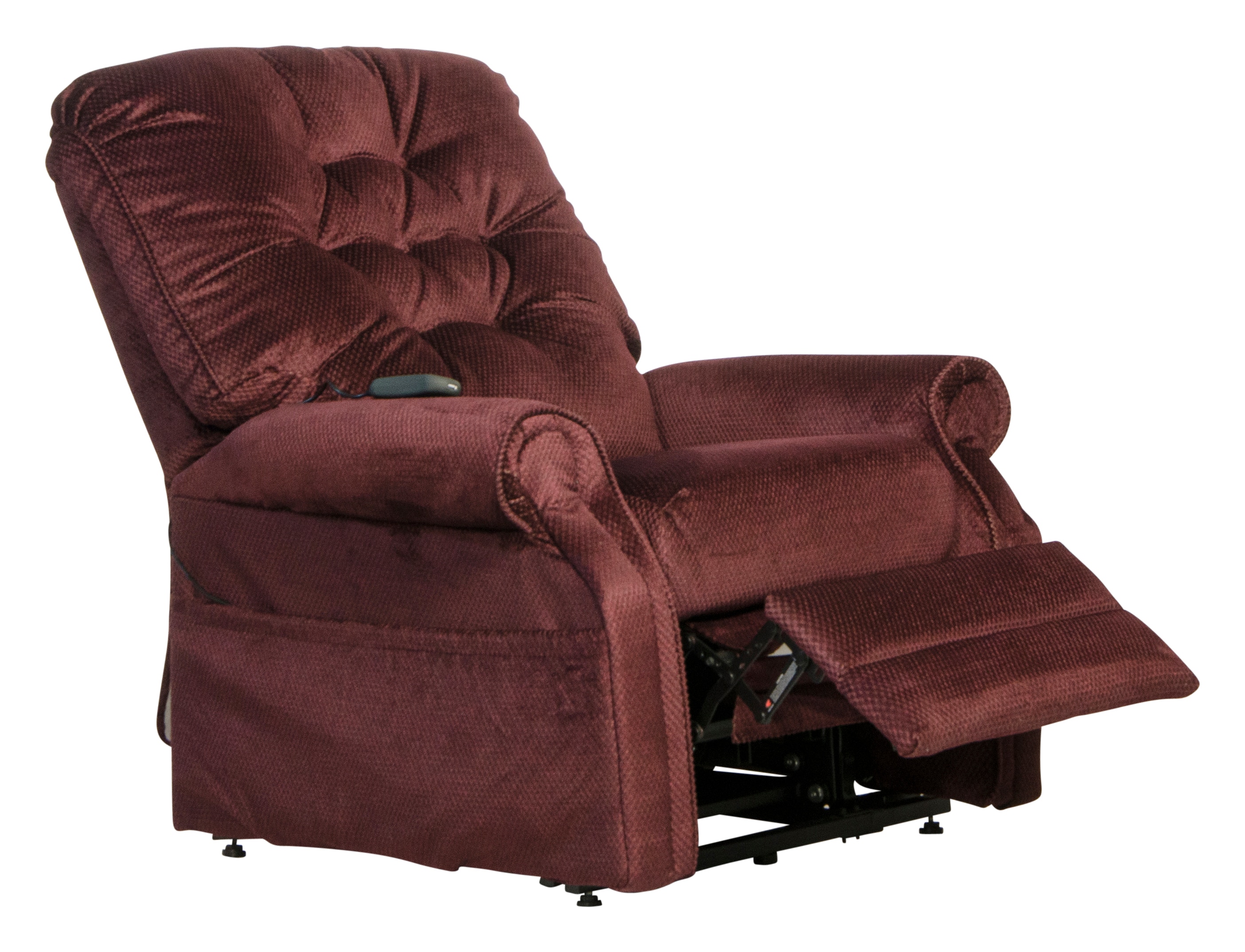 Catnapper Living Room Power Lift Full Lay-Out Recliner 4824-Vino ...