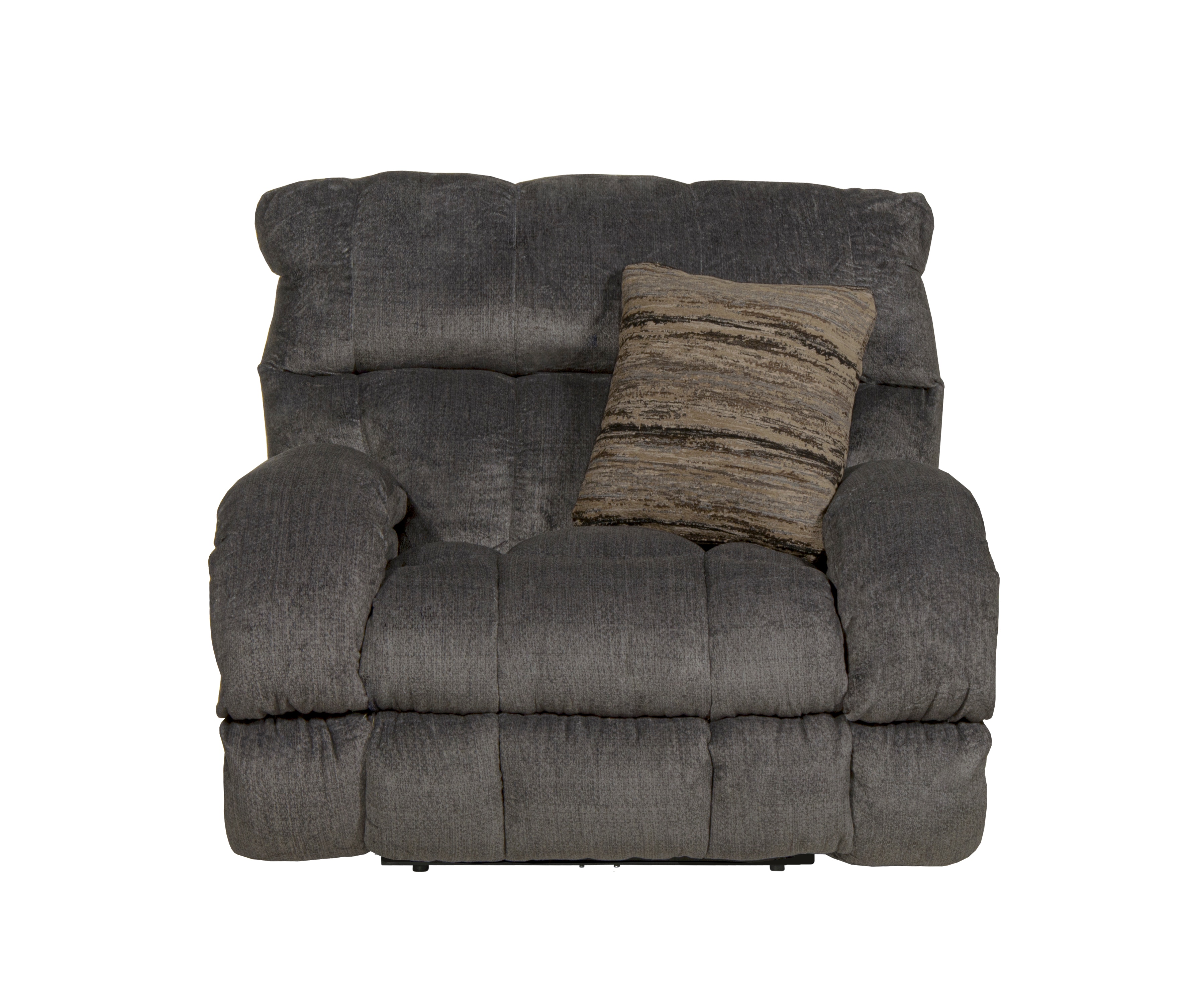 Catnapper Furniture Living Room Power Lay Flat Recliner 635907-Granite ...